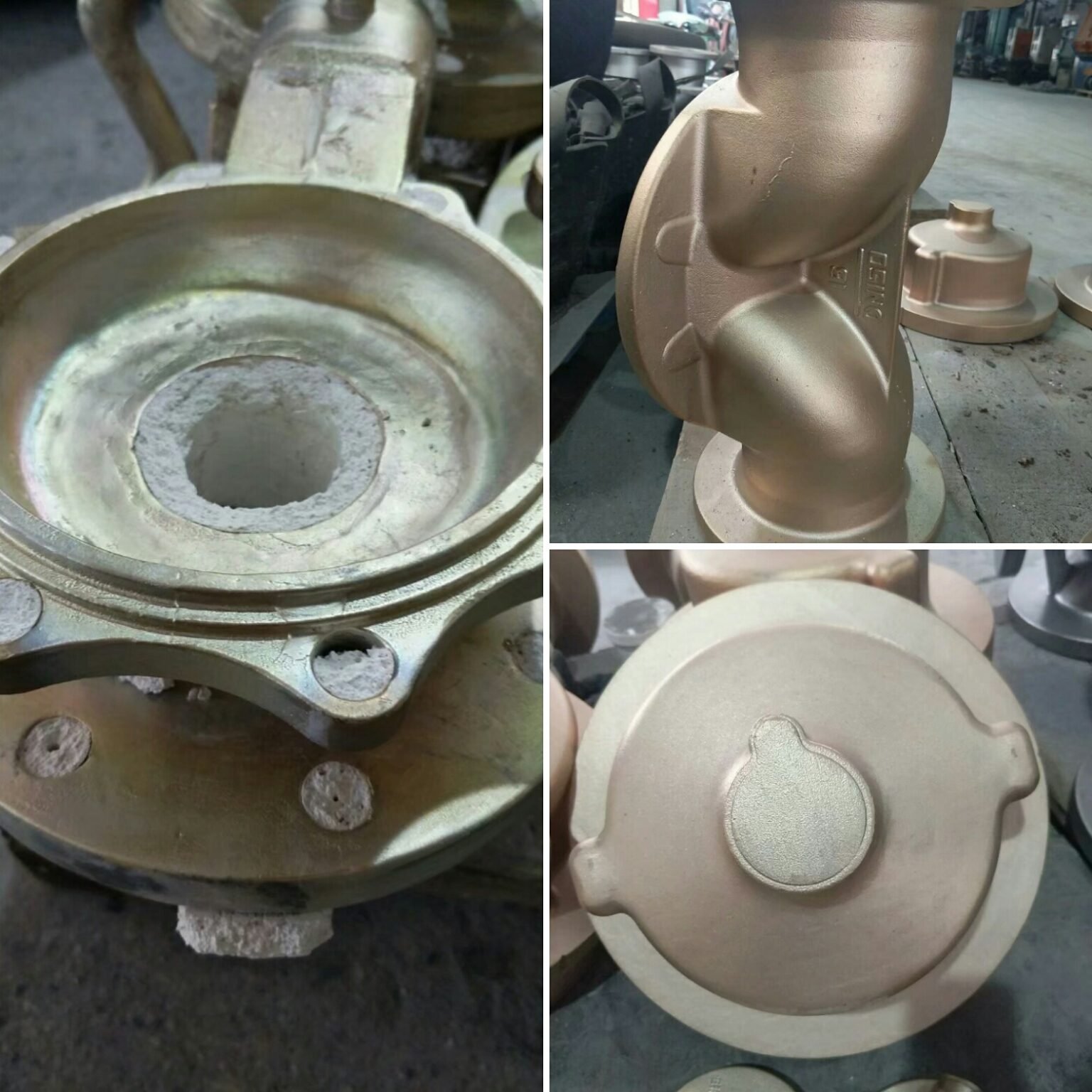 Custom Brass Metal Casting Services Precision OEM Manufacturer ...
